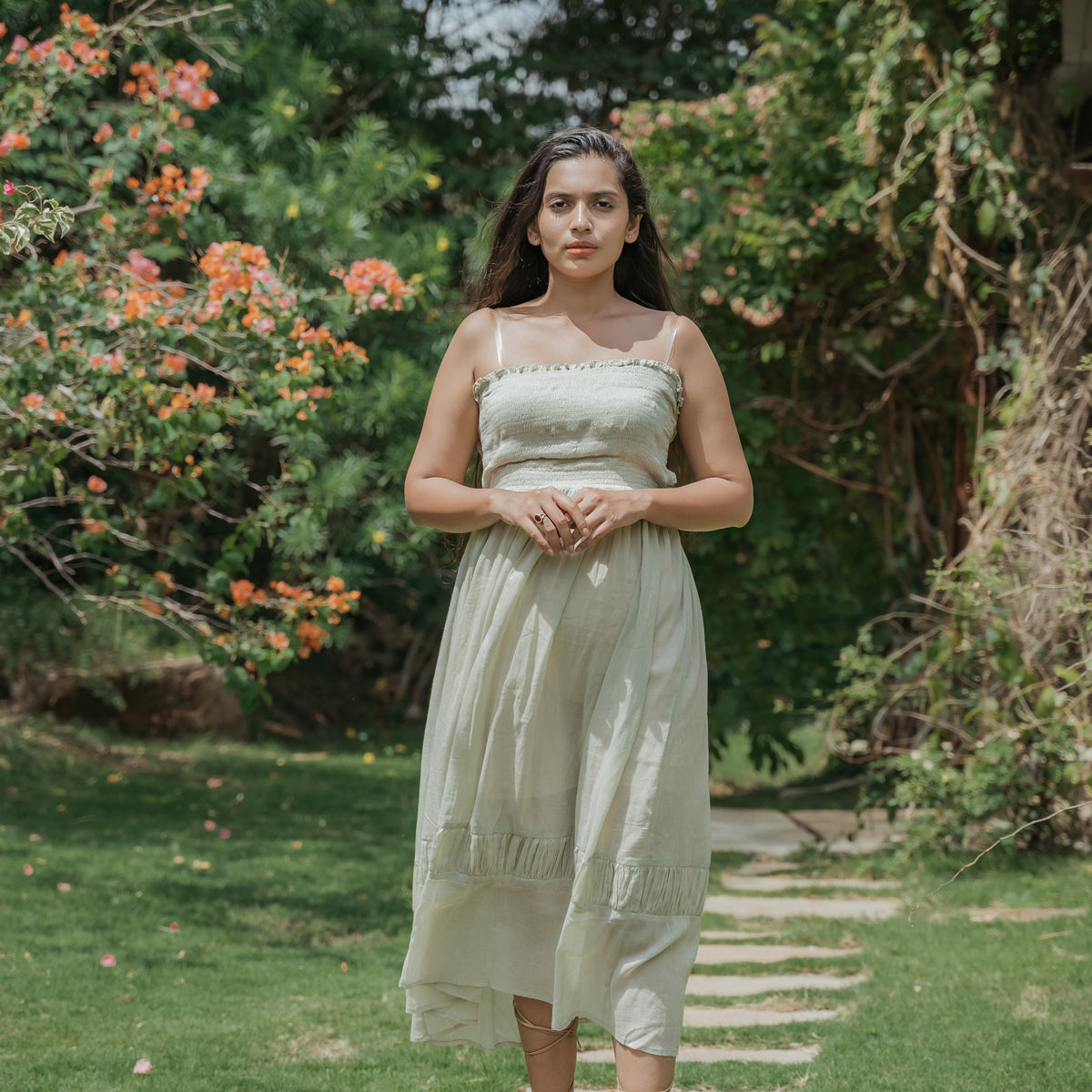 Tube Back Tie-Up Dress – Akashi Clothing